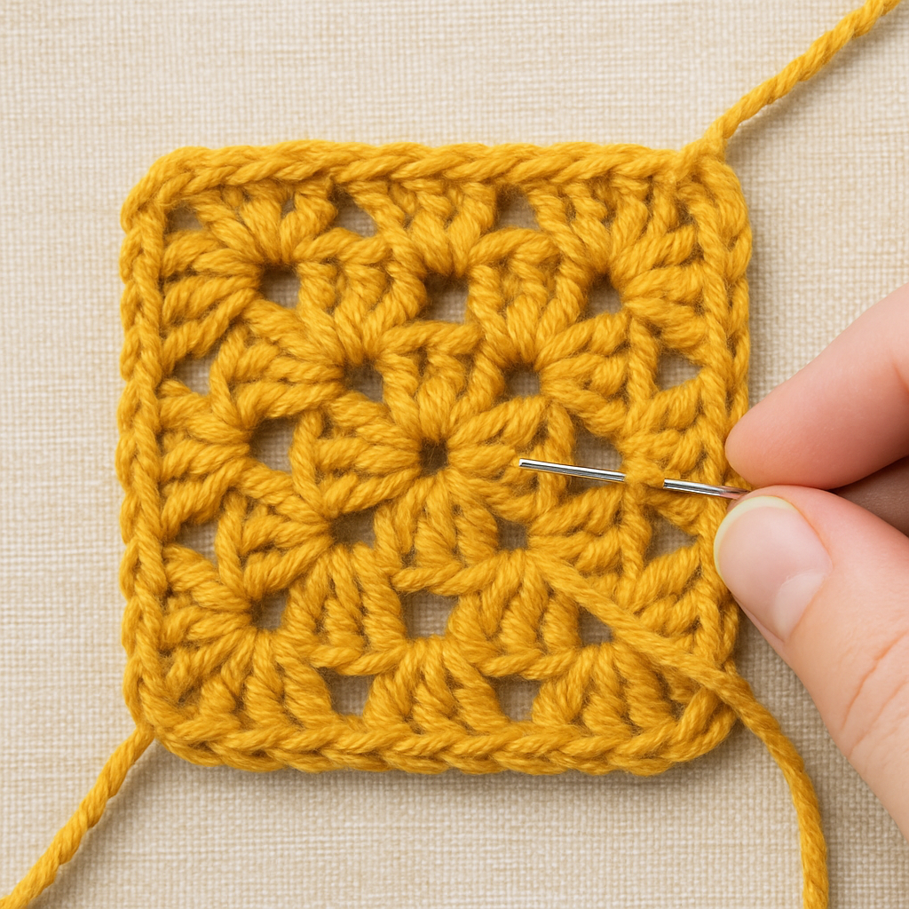 How to Crochet a Granny Square for Beginners: Simple Step-by-Step ...