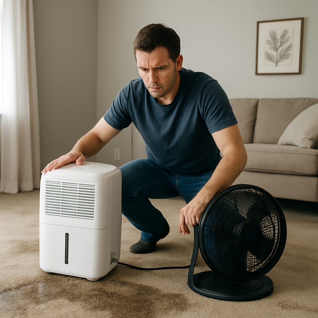 How to Dry Carpet After a Water Leak: A Step‑by‑Step Guide