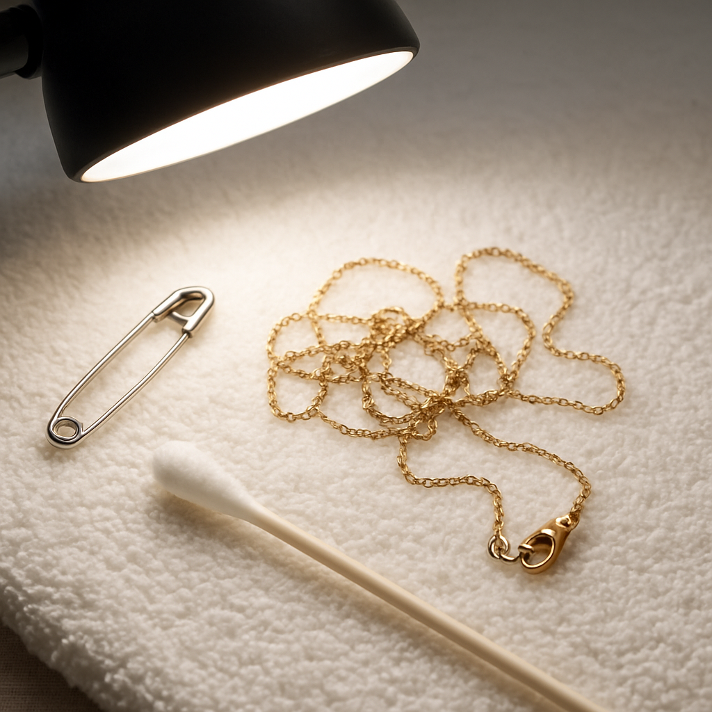 How to Untangle a Necklace Chain: Simple Steps for a Tangle-Free Jewel ...