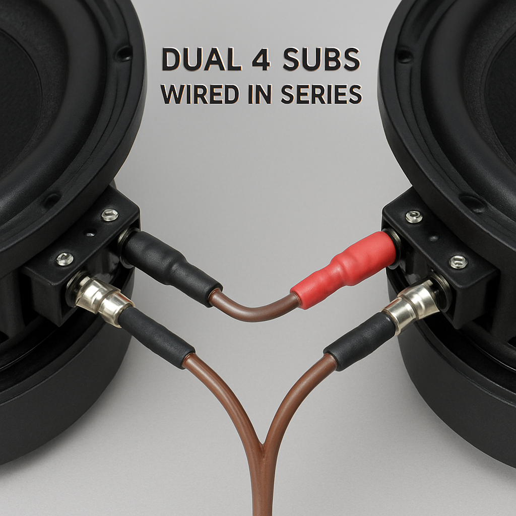 How to Wire Dual 4 Ohm Sub to 1 Ohm: Step-by-Step Guide for Car Audio