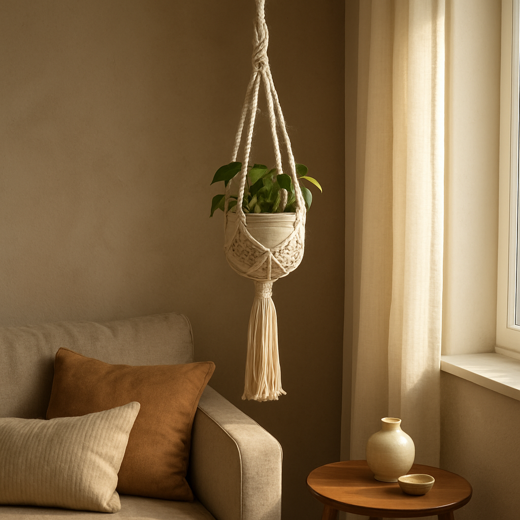 Macrame Plant Hanger Tutorial: Step-by-Step Guide to Create Your Own ...