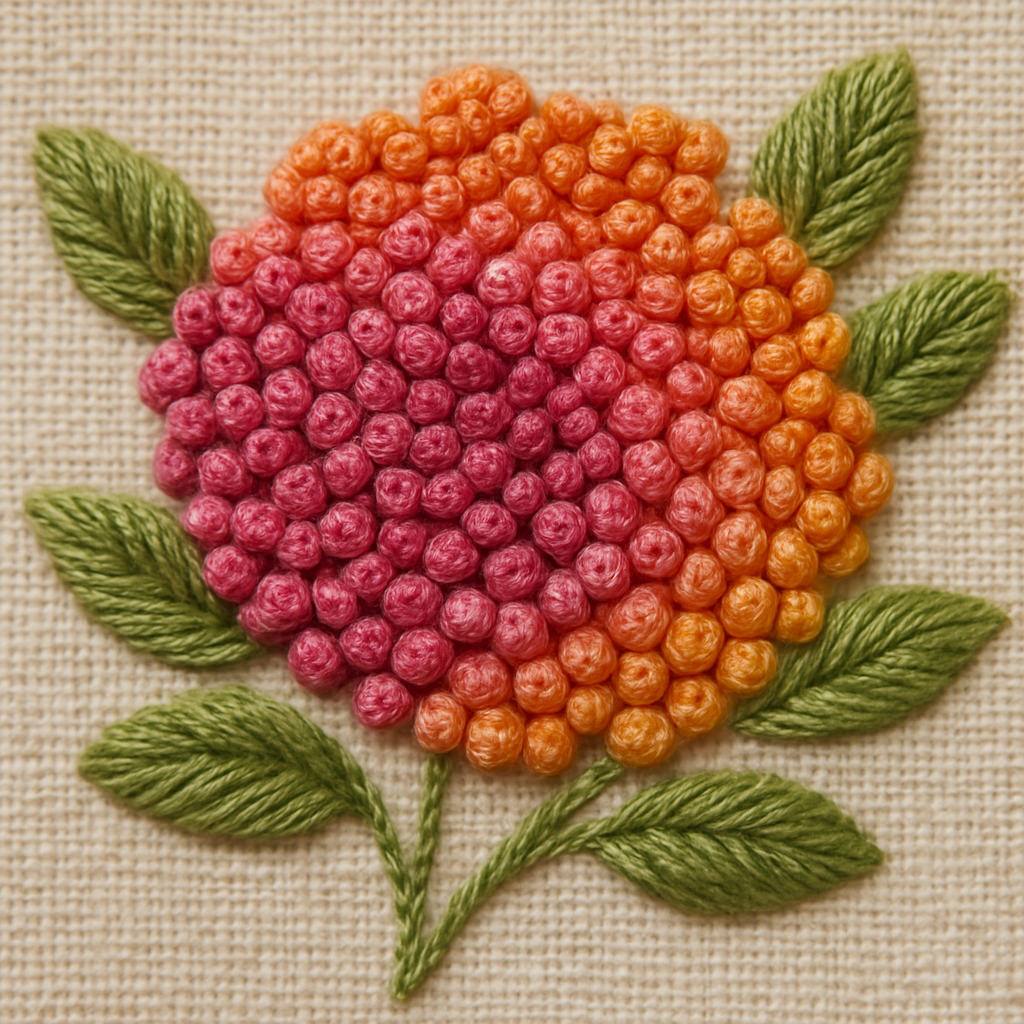 Step-by-Step Embroidery French Knot Tutorial for Beautiful Stitches